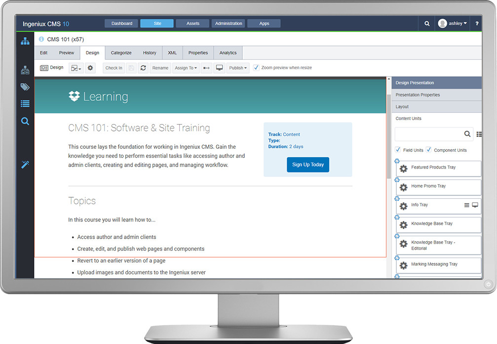 Ingeniux Digital Experience Portal - The Modern Alternative to Legacy Portals | Ingeniux